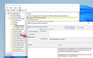 How to Disable PDF viewer in Chrome, Edge, Firefox browsers