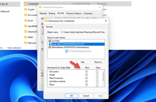 How to clear all Credentials from Credential Manager in Windows 11/10