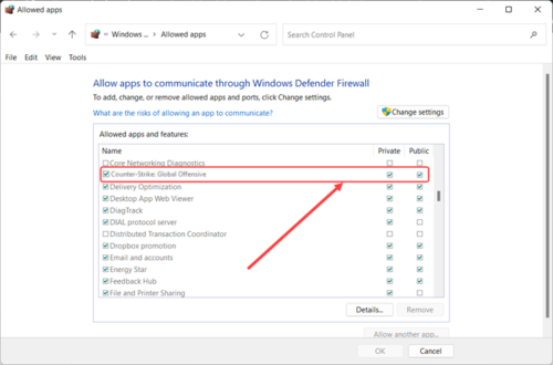 Connecting to CSGO Network error [Fixed]