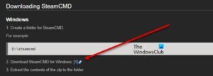 How to use SteamCMD on Windows PC