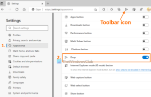How to use Microsoft Edge Drop to Share files in Windows 11/10