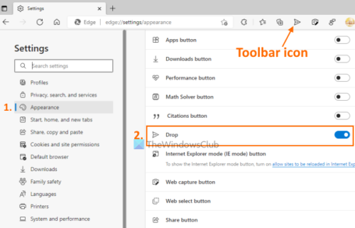 How to use Microsoft Edge Drop to Share files in Windows 11/10