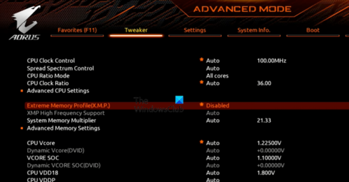 What is XMP in BIOS and how do I enable or use it?