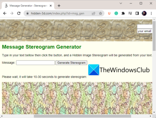 Best Free Stereogram Maker Software and Online Tools