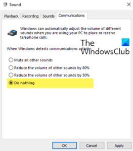 Audio not working in Microsoft Teams; Low or no sound