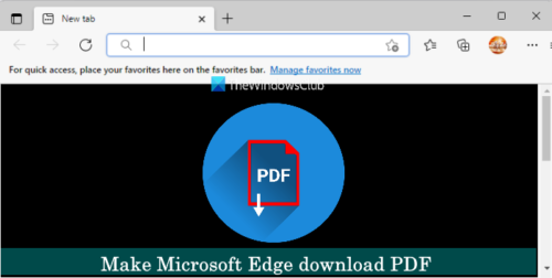 Make Microsoft Edge download PDF files instead of opening them