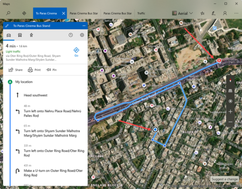 How to use Maps App in Windows 11/10