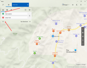 Add Search results to your Favorites List in Maps App of Windows 11/10