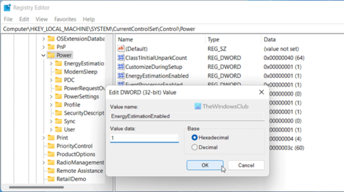 Windows 11 not showing remaining battery time