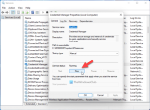 Credential Manager: Access is denied error [Fixed]