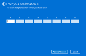 Activate Windows 11/10 by Phone: Retail, Volume Licensing