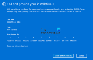 Activate Windows 11/10 by Phone: Retail, Volume Licensing
