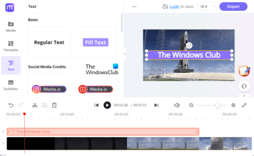 Free online tools to add Watermark to Videos