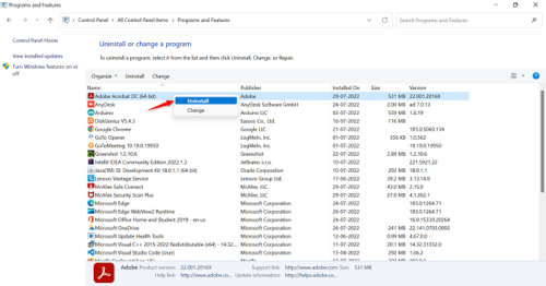 Adobe RdrCEF.exe High CPU usage on Windows 11/10