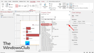 How to create a Bar Chart in Microsoft Access