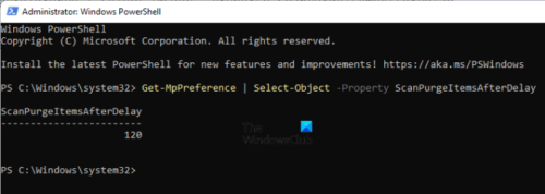 Change Time to Clear Windows Security Protection History