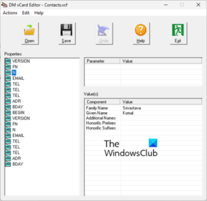 Best free vCard Creator software and online tools for PC