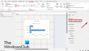 How to create a Bar Chart in Microsoft Access