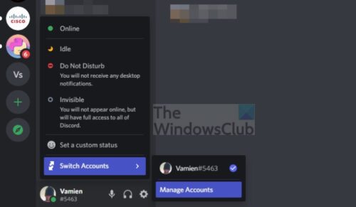 How to add, use and switch between multiple Discord accounts
