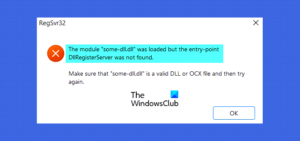 DllRegisterServer was not found in Windows 11 [Fix]
