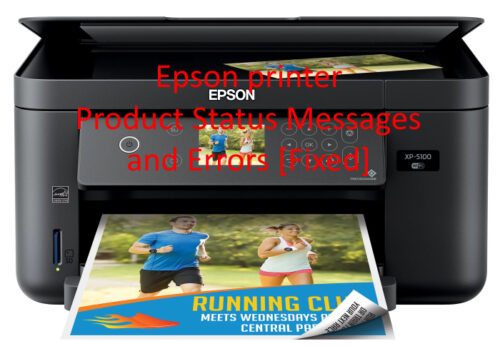 Epson printer Product Status Messages and Errors [Fixed]