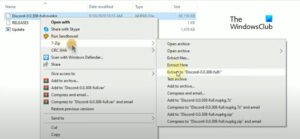 DiscordSetup.exe Installation error; Failed to extract installer