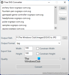 Free SVG to JPG converter software and online tools