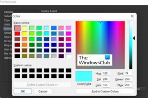 How to change Guides Color and Style in Photoshop and Illustrator