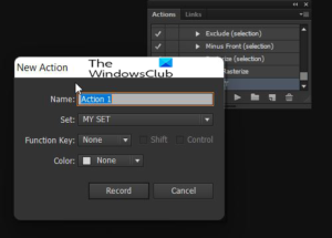 How to automate Tasks with Illustrator Actions