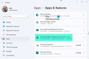 How to check Microsoft Office version in Windows 11/10