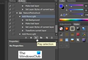 How to automate Photoshop using Actions