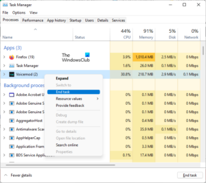 Voicemod not working or changing voice