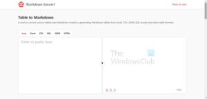 Best free online Table Generator tools to create Tables for any purpose