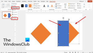 How to split a Shape into Parts in PowerPoint