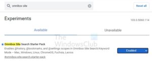 How to Enable or Disable Search Tabs Button in Chrome
