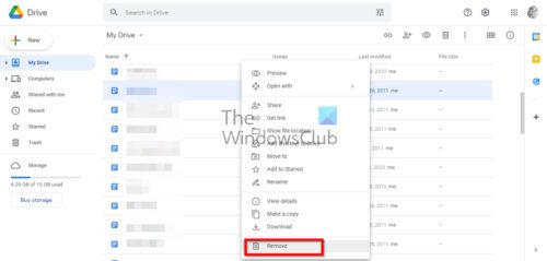 How to permanently delete all Google Drive files