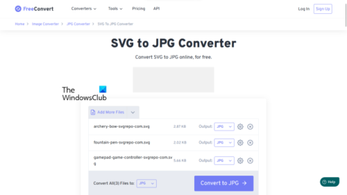 Free SVG to JPG converter software and online tools