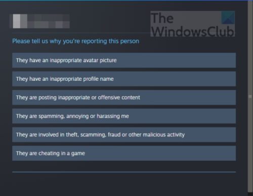 How to block a person on Steam via desktop and mobile
