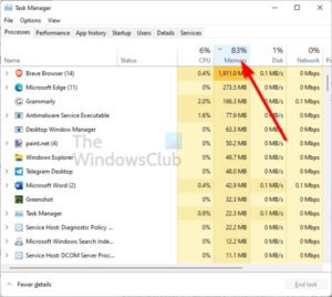 Not enough memory to open this page, says Microsoft Edge