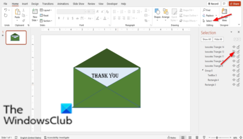 How to make an Animated Envelope in PowerPoint