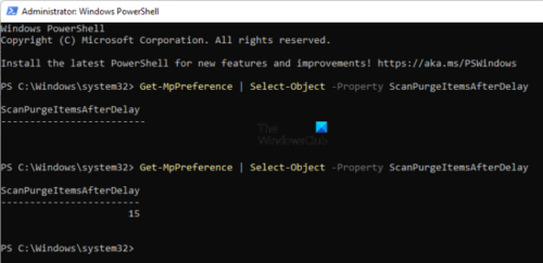 Change Time to Clear Windows Security Protection History