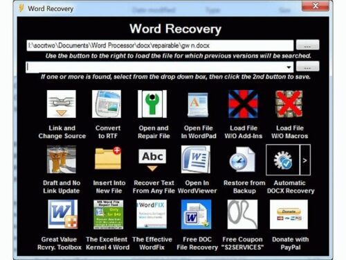 Best free Word Repair Tools to repair corrupted documents