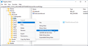 How to allow or block users from using Full screen mode in Edge
