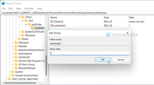 Automatically switch Keyboard to match Text Language in Office