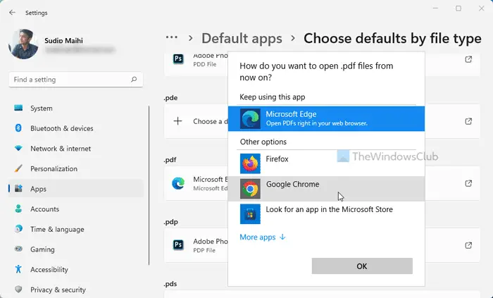 How to change default PDF Viewer in Windows 11/10 How to change default PDF Viewer in Windows 11/10