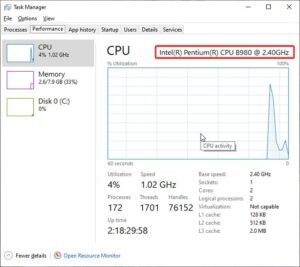 How to check Intel processor generation in Windows 11/10?