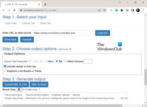 How to convert KML to Excel or CSV in Windows 11/10