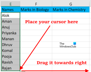 How to reverse a list in Excel