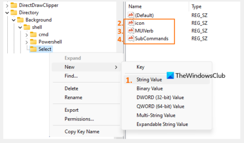 How To Add Select Context Menu In Windows 1110