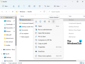 Mail Recipient missing from Send to menu in Windows 11/10
